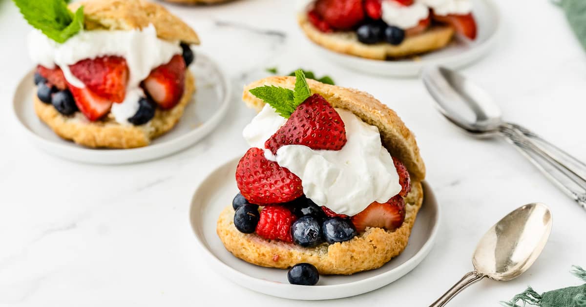 Mixed Berry Shortcake Recipe | Valerie's Kitchen