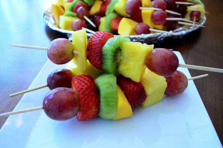 Fresh Fruit Kabobs | Valerie's Kitchen