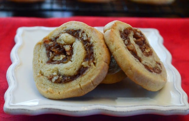 Date Pinwheel Cookies | Valerie's Kitchen