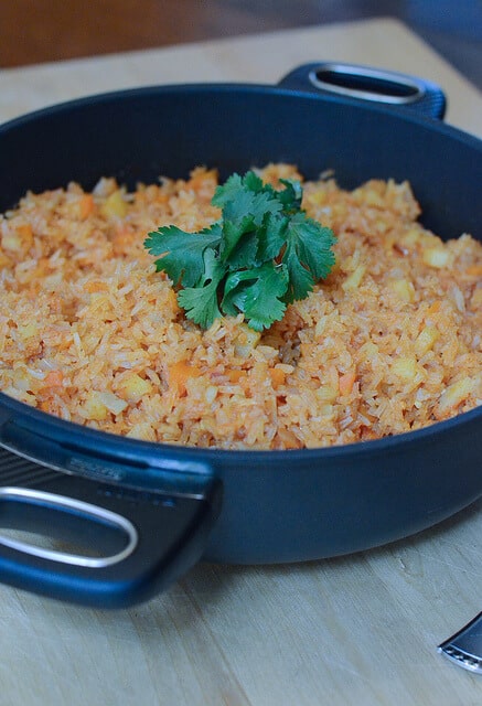 Restaurant Style Mexican Rice | Valerie's Kitchen