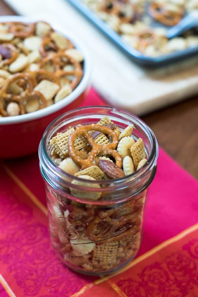 Garlic Dill Snack Mix (Ranch-Style Chex Mix) | Valerie's Kitchen