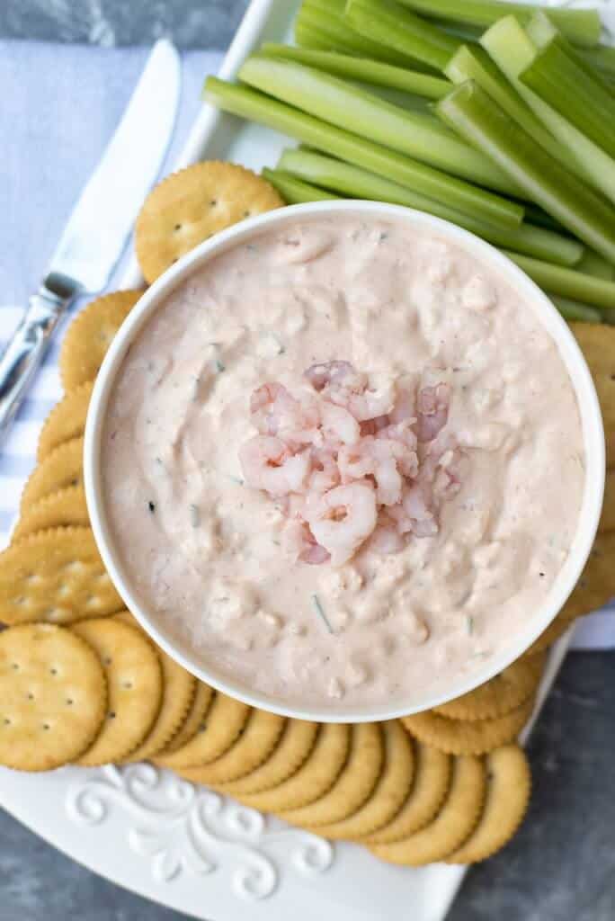 Shrimp Dip - A retro party classic! | Valerie's Kitchen