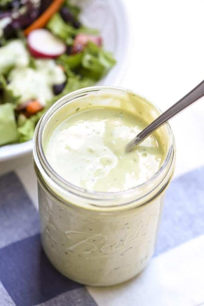 Avocado Ranch Dressing and Dip | Valerie's Kitchen