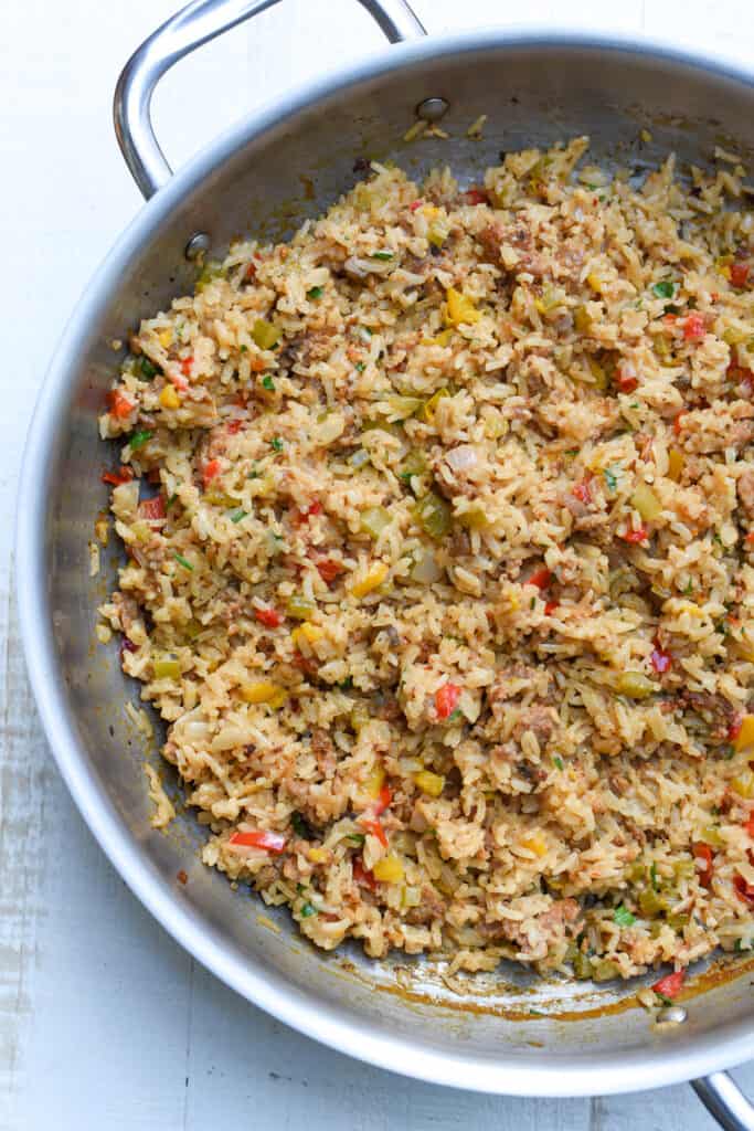 Jambalaya Rice | Valerie's Kitchen