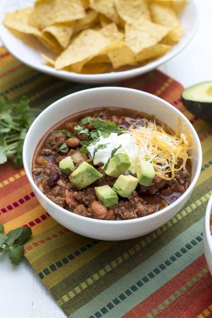Slow Cooker Salsa Chili