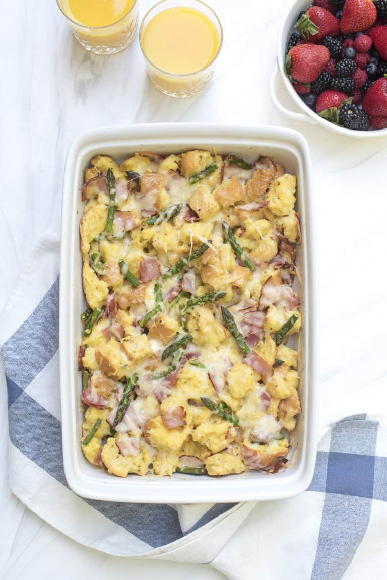 Savory French Toast Bake | Valerie's Kitchen