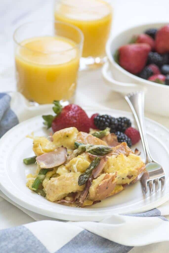 Savory French Toast Bake | Valerie's Kitchen