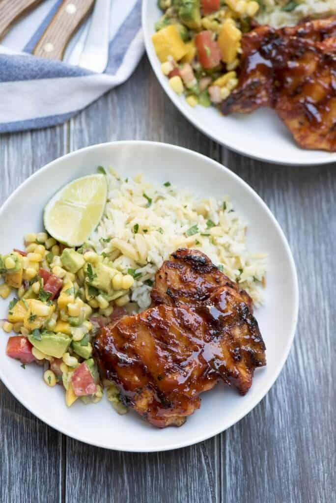 Chipotle Maple Grilled Chicken | Valerie's Kitchen
