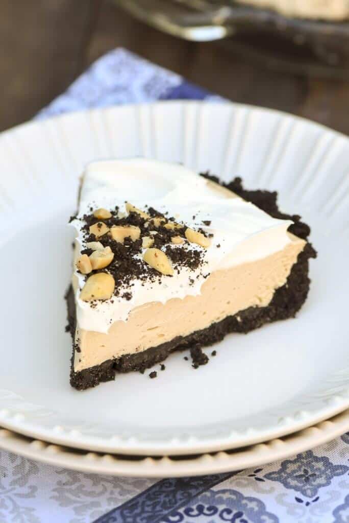 Frozen Peanut Butter Pie | Valerie's Kitchen
