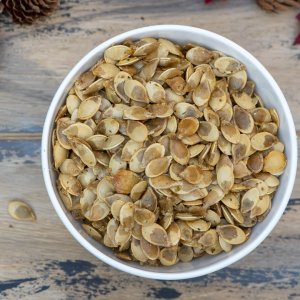 Roasted Acorn Squash Seeds | Valerie's Kitchen