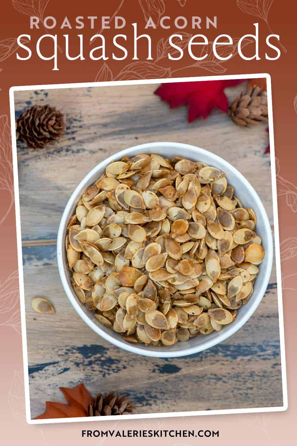 Roasted Acorn Squash Seeds