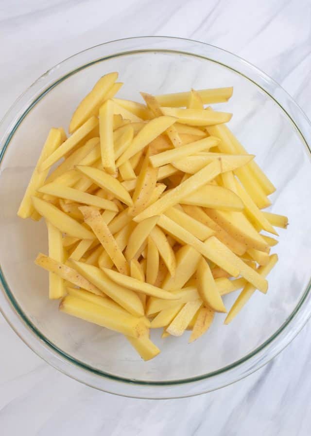 Crispy Oven Baked Fries | Valerie's Kitchen