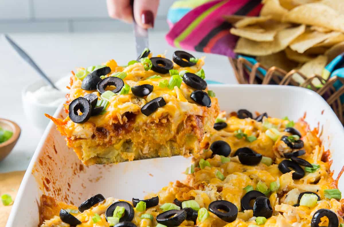Chicken Tamale Casserole