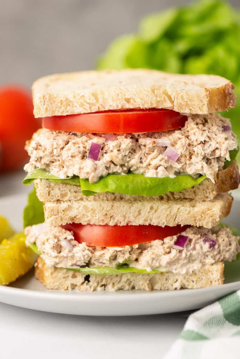Lemon Pepper Tuna Salad | Valerie's Kitchen
