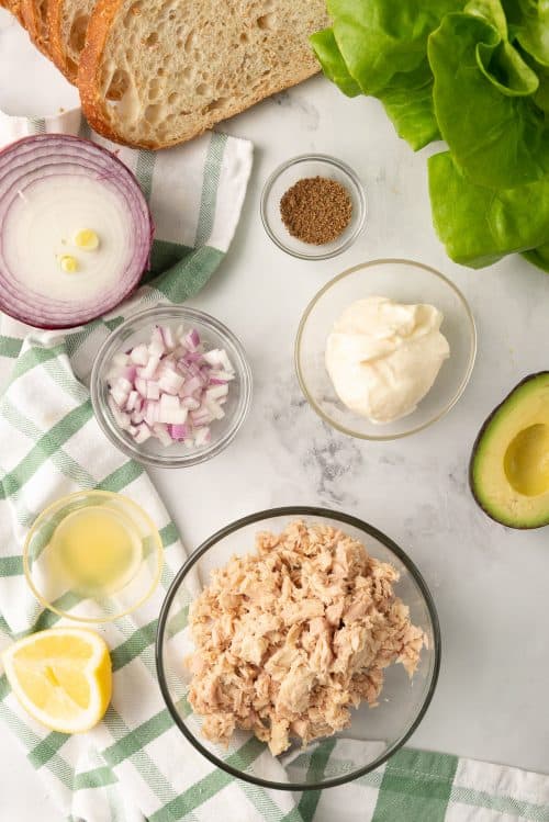 Lemon Pepper Tuna Salad | Valerie's Kitchen