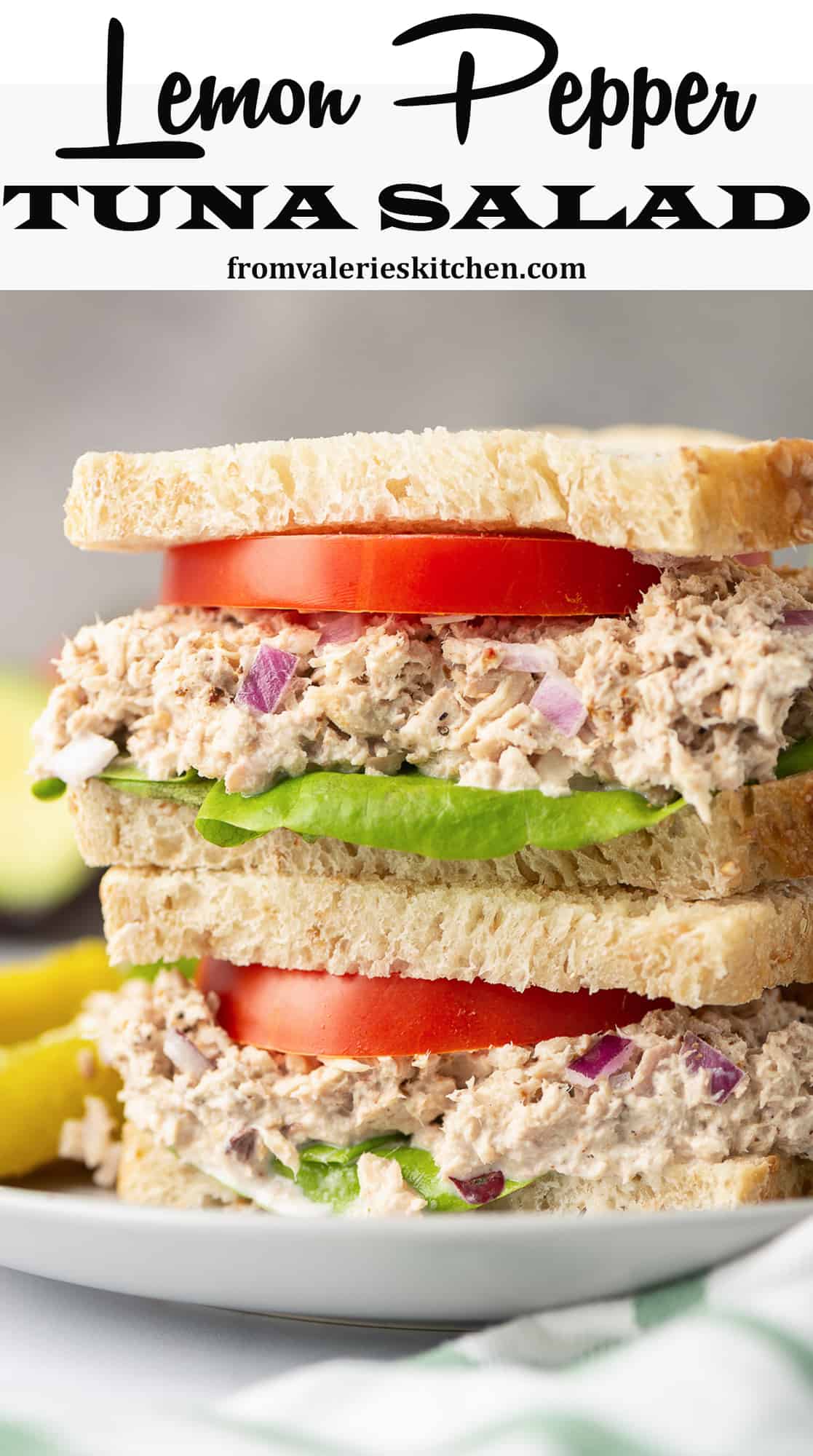 Lemon Pepper Tuna Salad