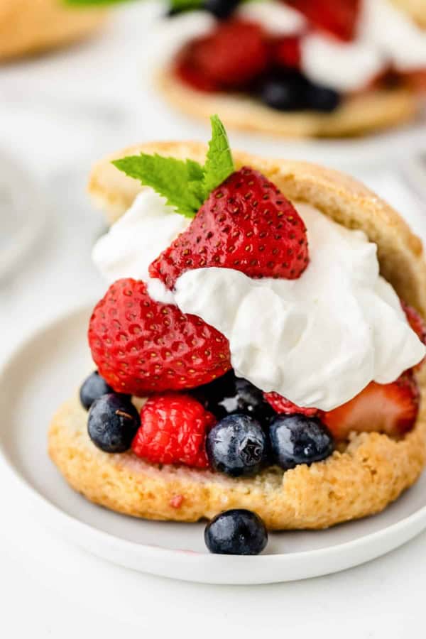 Mixed Berry Shortcake Recipe | Valerie's Kitchen