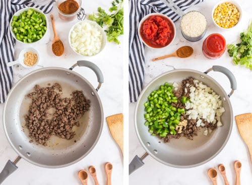 Spanish Rice with Ground Beef (Easy One-Pot Method) | Valerie's Kitchen