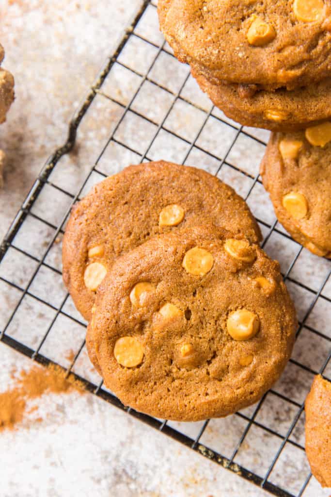 Butterscotch Gingerbread Cookies | Valerie's Kitchen