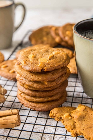 Butterscotch Gingerbread Cookies