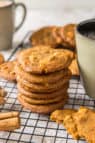 Butterscotch Gingerbread Cookies | Valerie's Kitchen