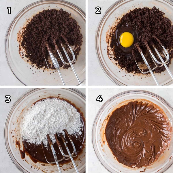 Chocolate Peppermint Crinkle Cookies