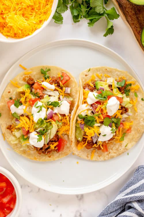 Easy Ground Beef Tacos
