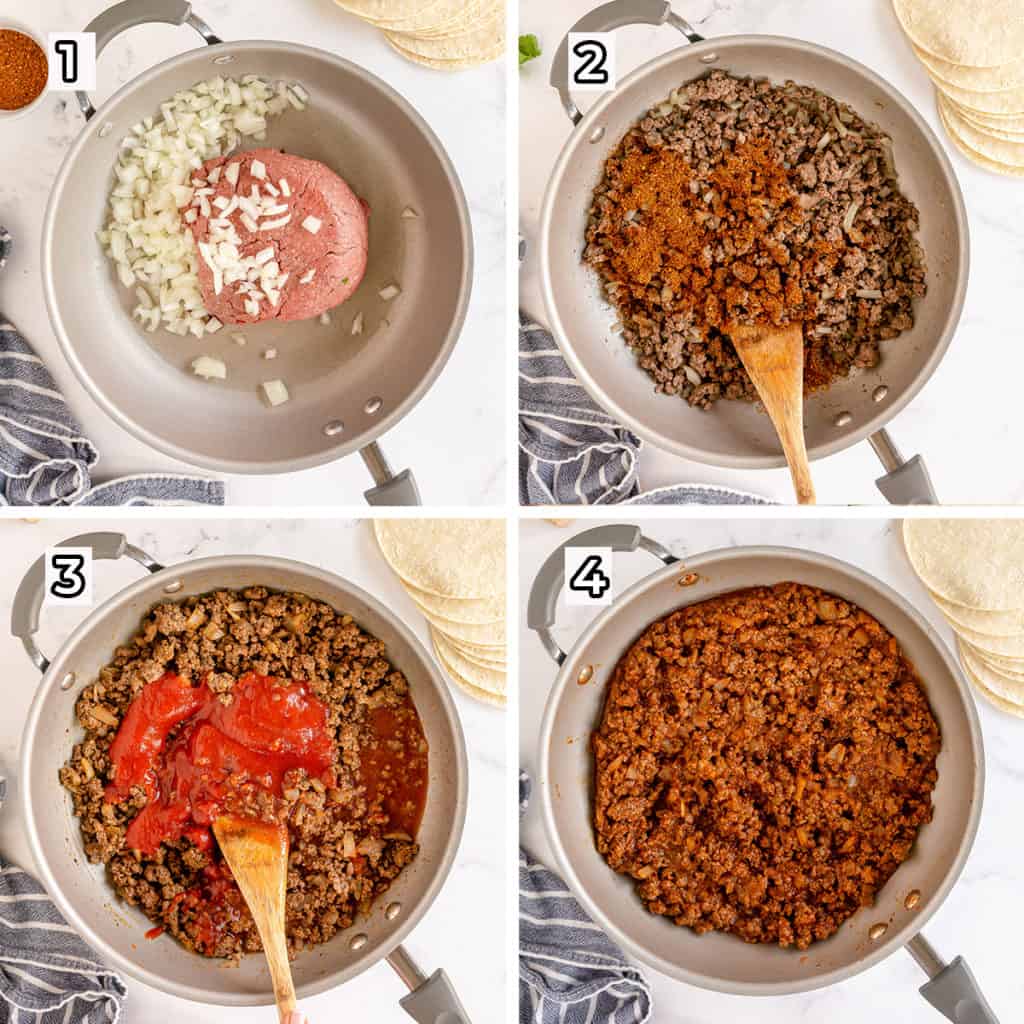 Easy Ground Beef Tacos | Valerie's Kitchen