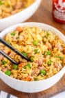 Ham Fried Rice (Quick and Easy!) | Valerie's Kitchen
