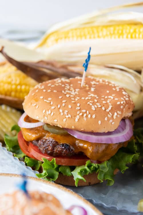 Classic Beef Burgers (Steakhouse-Style) | Valerie's Kitchen