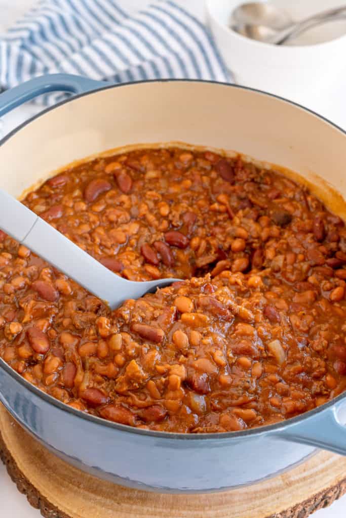 Calico Beans (Classic Potluck Dish!) | Valerie's Kitchen