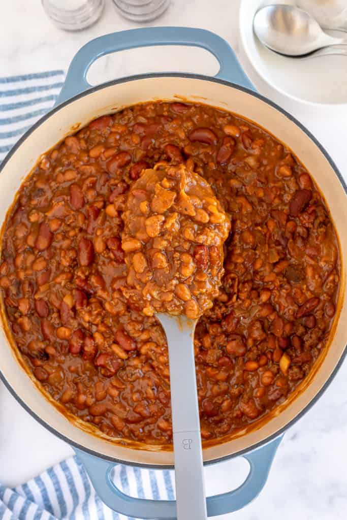 Calico Beans (Classic Potluck Dish!) | Valerie's Kitchen