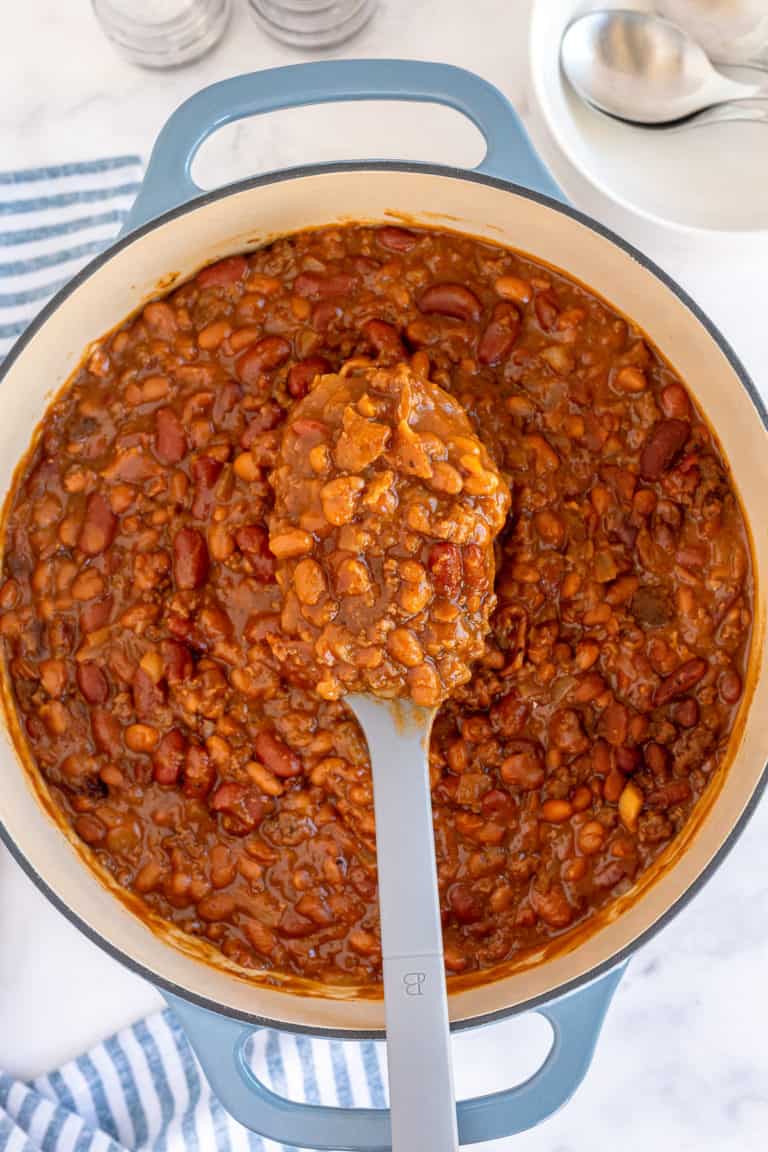 Calico Beans (Classic Potluck Dish!) | Valerie's Kitchen