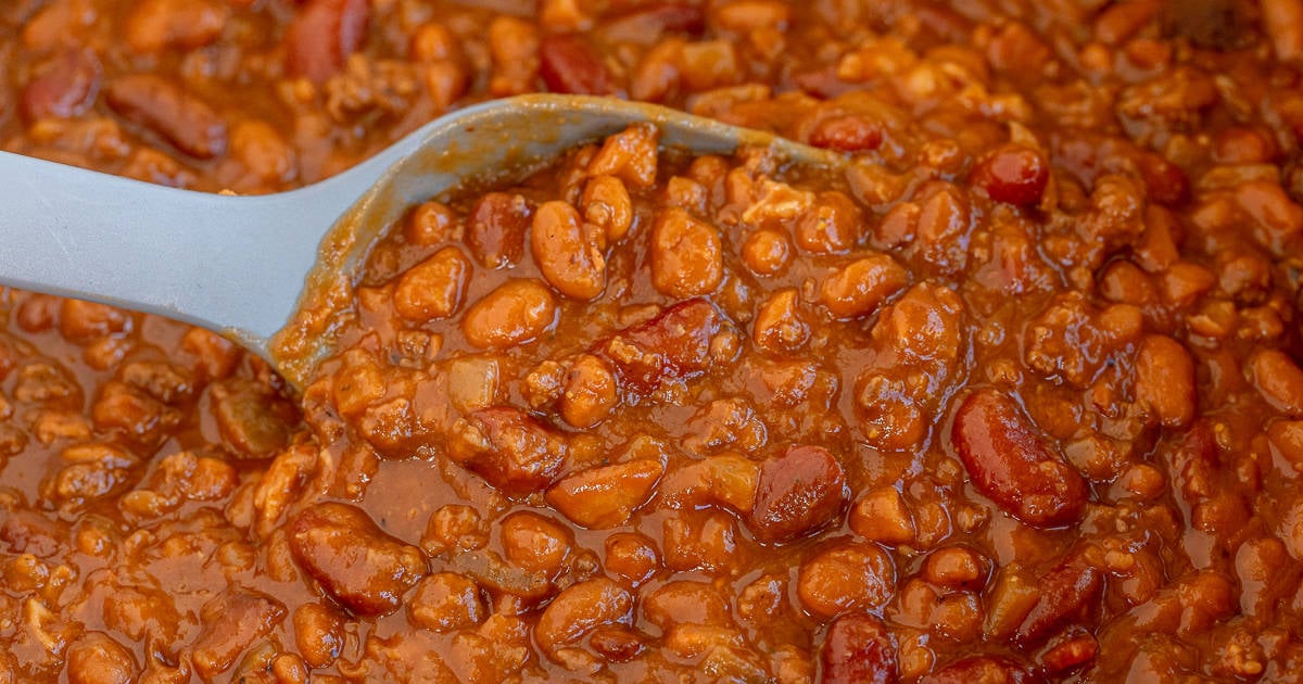 Calico Beans (Classic Potluck Dish!) | Valerie's Kitchen