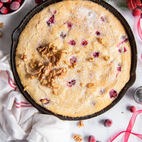 Cranberry Breakfast Cake (+ Make-Ahead Instructions) | Valerie's Kitchen