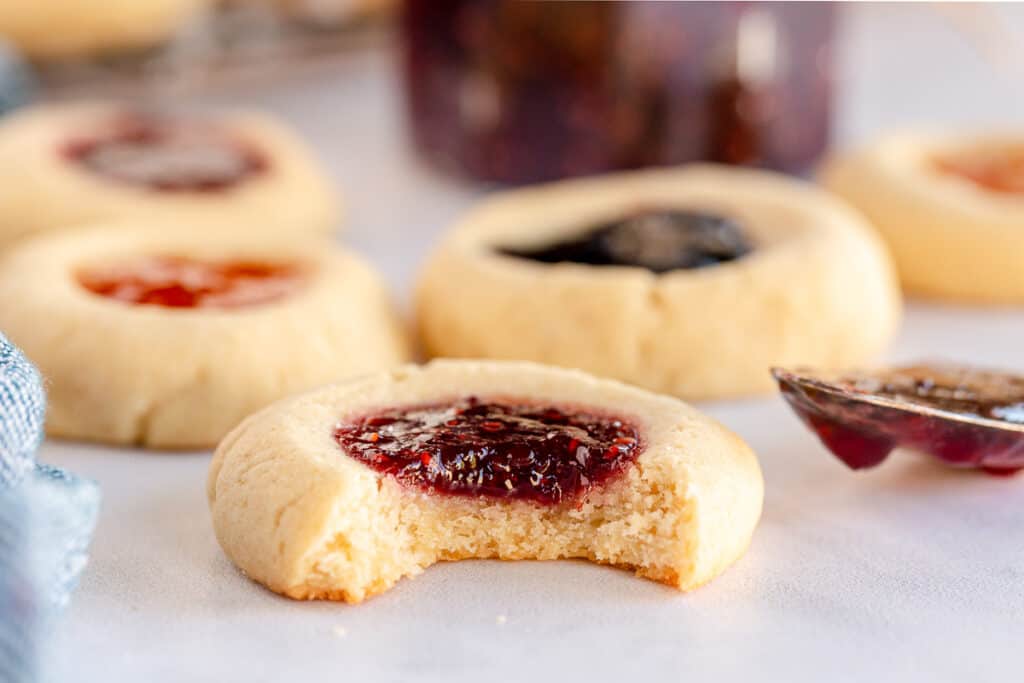 Jam Thumbprint Cookies