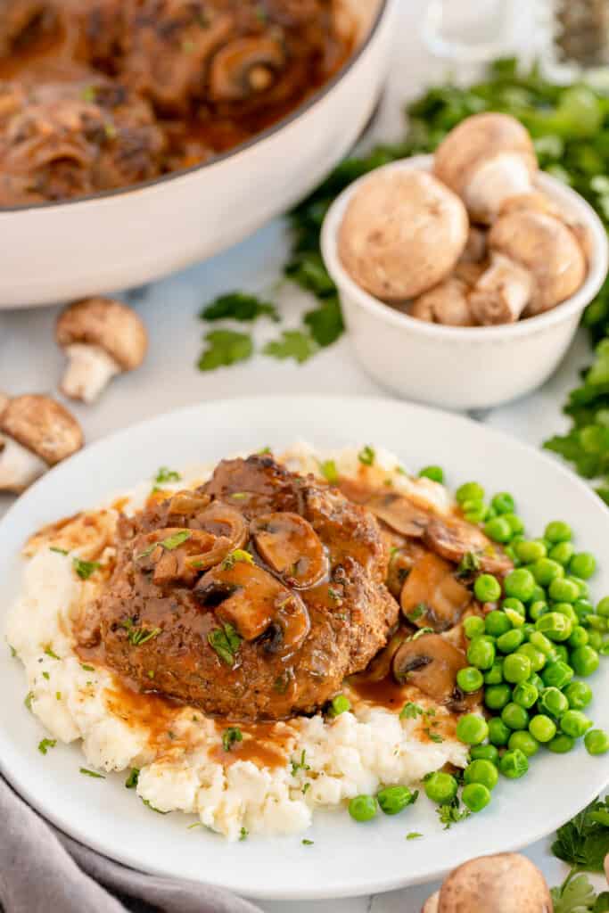 Homemade Salisbury Steak Recipe | Valerie's Kitchen