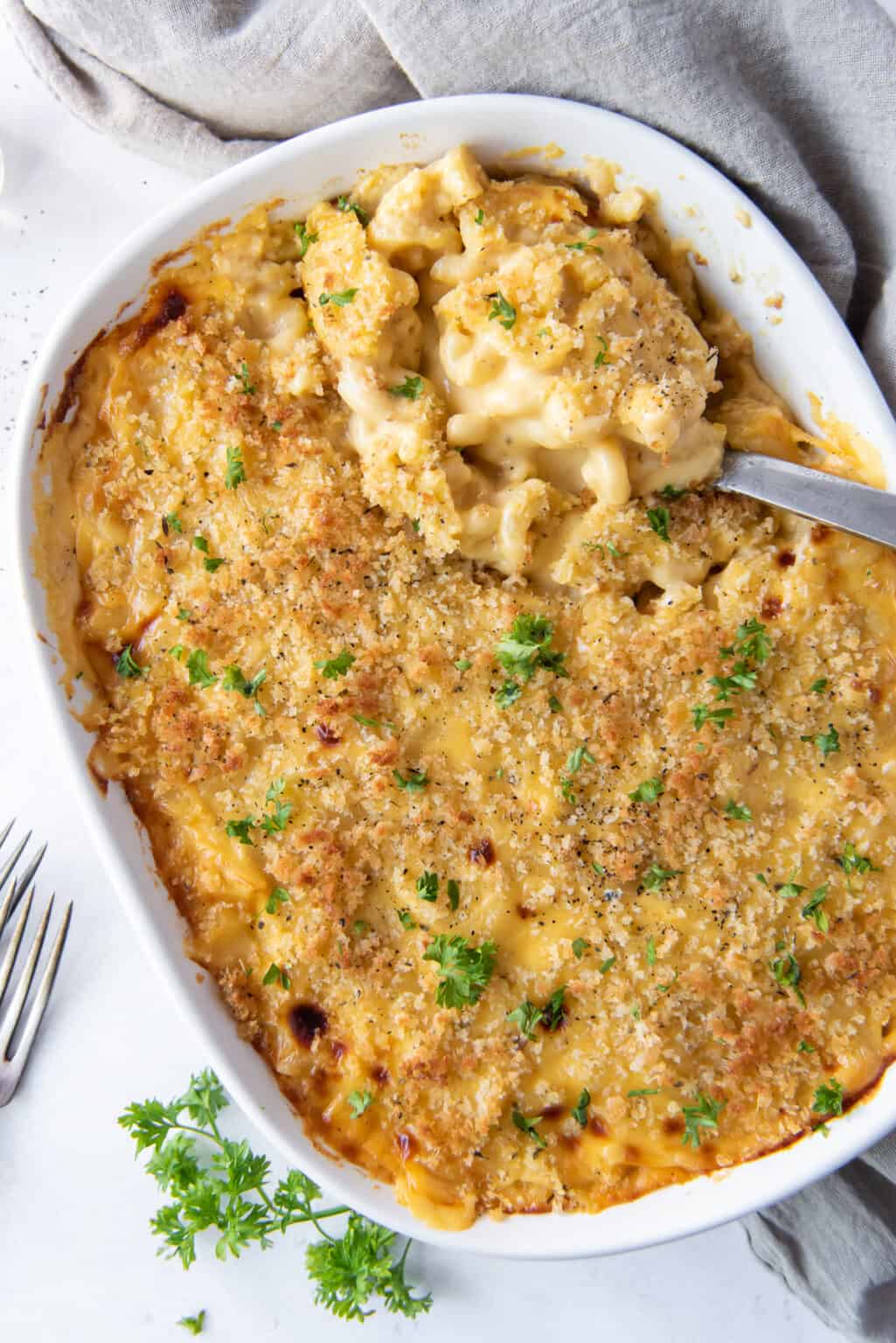 Baked Macaroni and Cheese | Valerie's Kitchen
