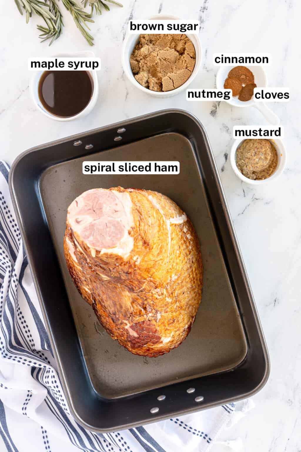 Maple Glazed Spiral Ham | Valerie's Kitchen