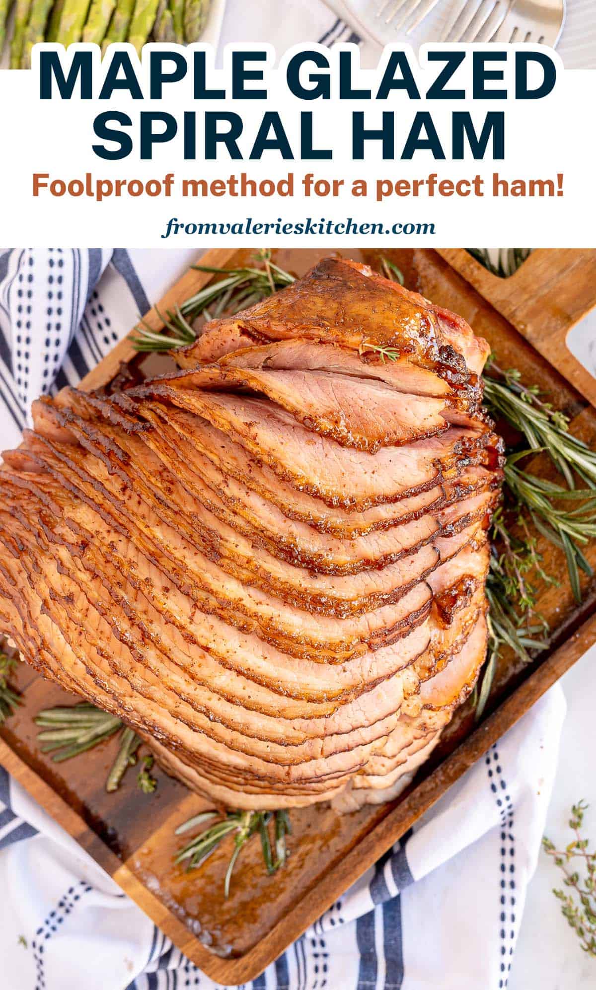 Maple Glazed Spiral Ham