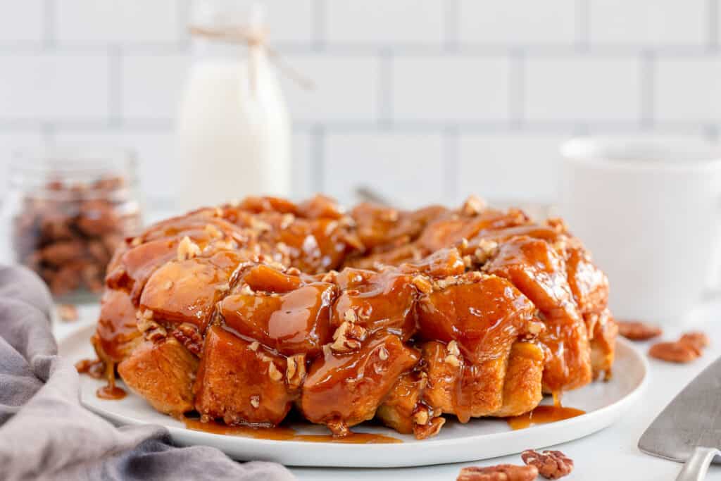 Easy Maple Pecan Monkey Bread | Valerie's Kitchen
