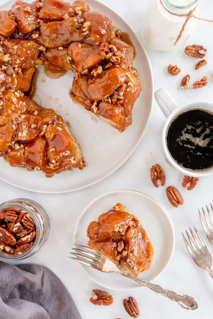Easy Maple Pecan Monkey Bread | Valerie's Kitchen