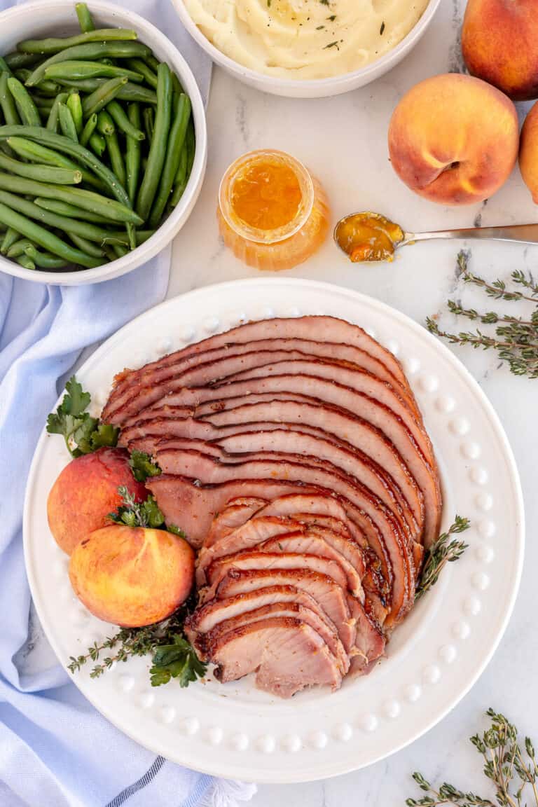 Slow Cooker Glazed Ham Recipe | Valerie's Kitchen