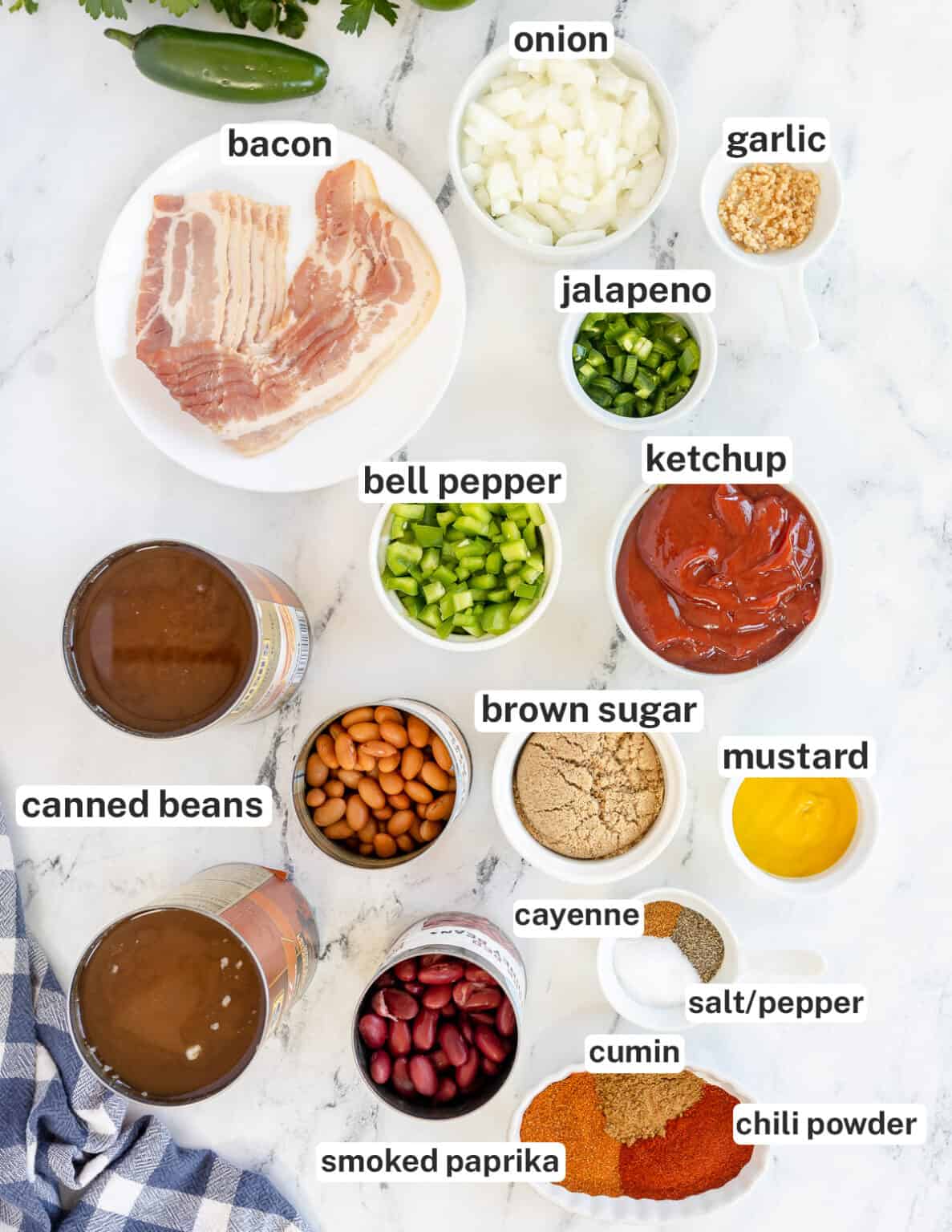 Spicy Baked Beans | Valerie's Kitchen