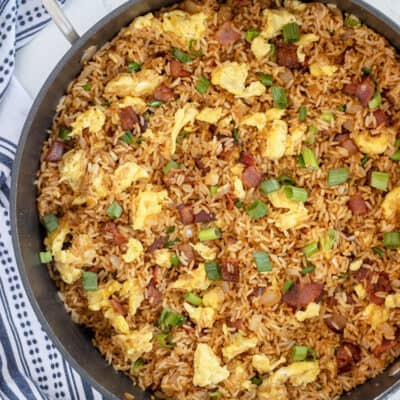 Bacon and Egg Fried Rice | Valerie's Kitchen