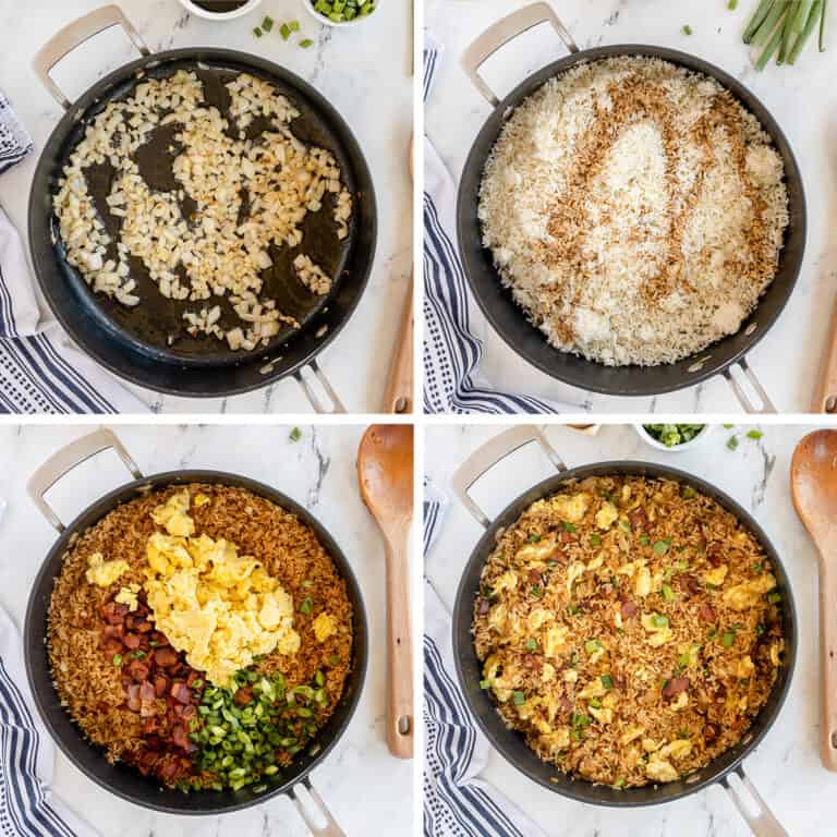 Bacon and Egg Fried Rice | Valerie's Kitchen