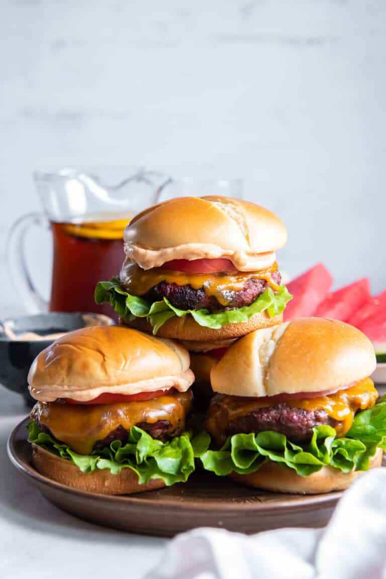 BEST Ranch Burgers Recipe | Valerie's Kitchen