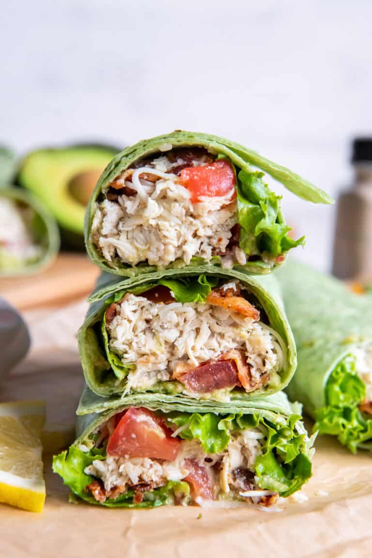 California Club Wraps (Chicken or Turkey)