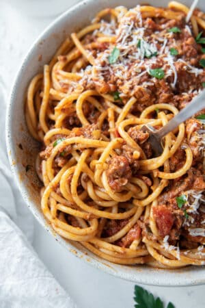 Pasta Bolognese