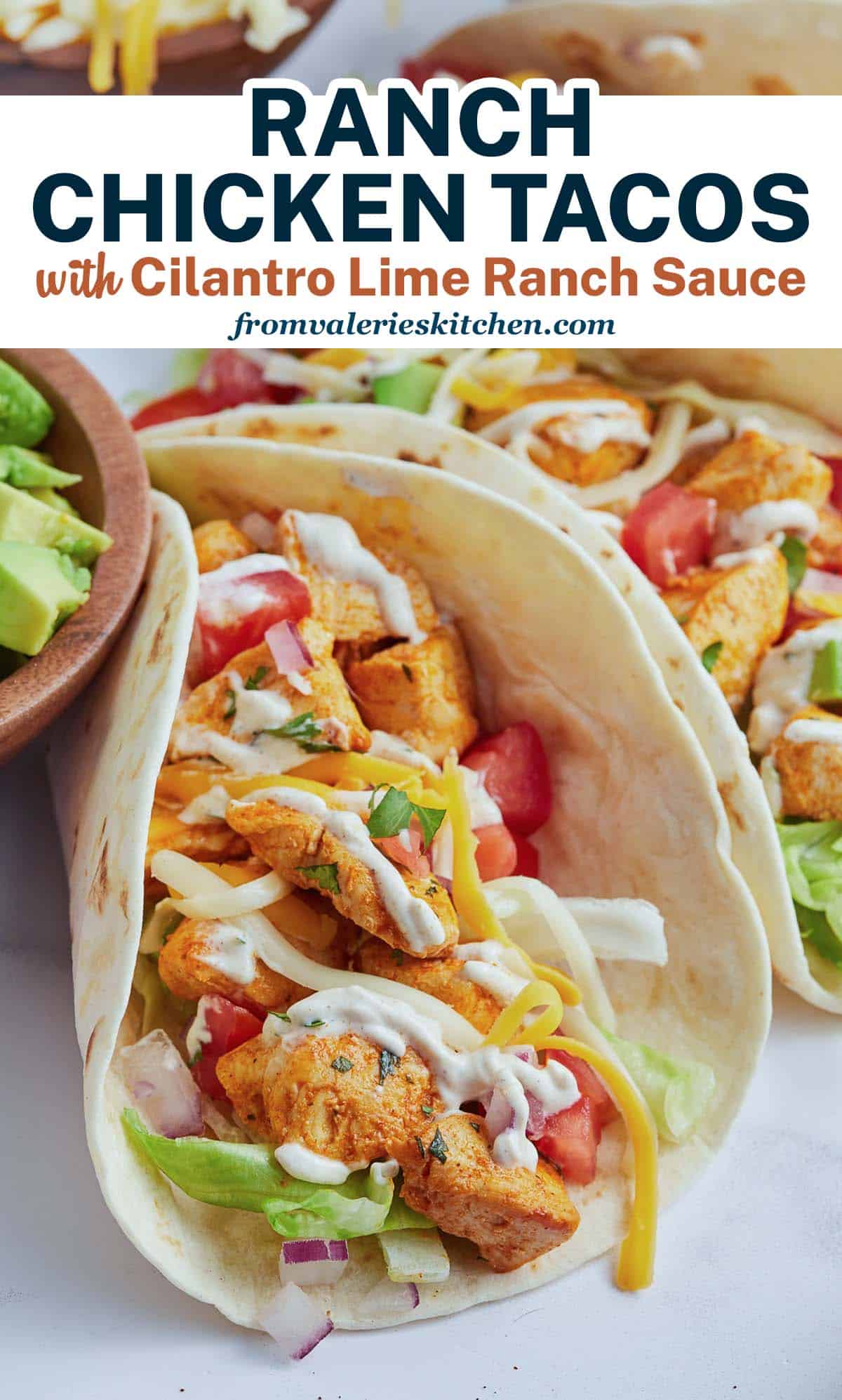 Ranch Chicken Tacos